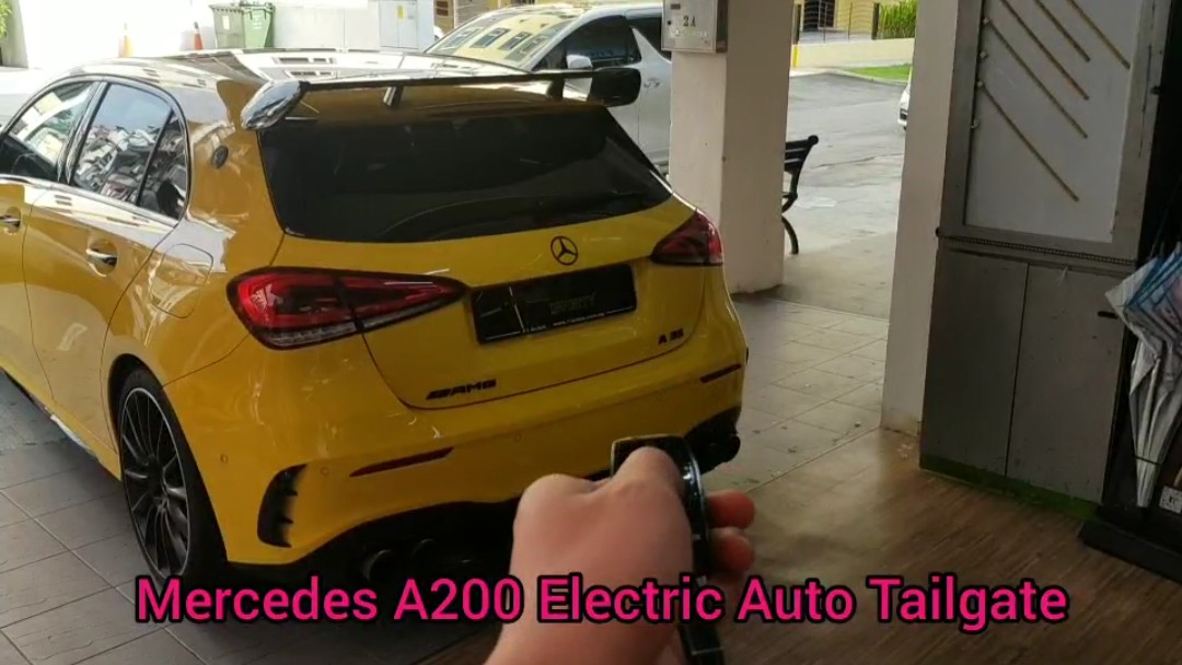 Mercedes A200 W176 car boot electric auto tailgate, Car Accessories ...