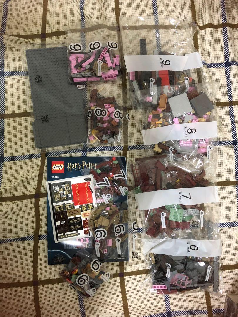 MISP HARRY POTTER Lego 75978 DIAGON ALLEY QUALITY QUIDDITCH SUPPLIES ...