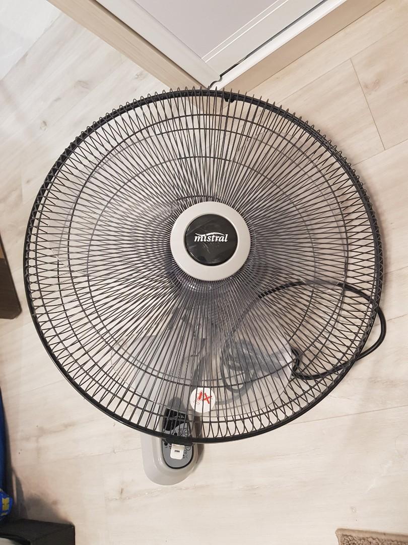 Mistral Wall Fan, Furniture & Home Living, Lighting & Fans, Fans on ...