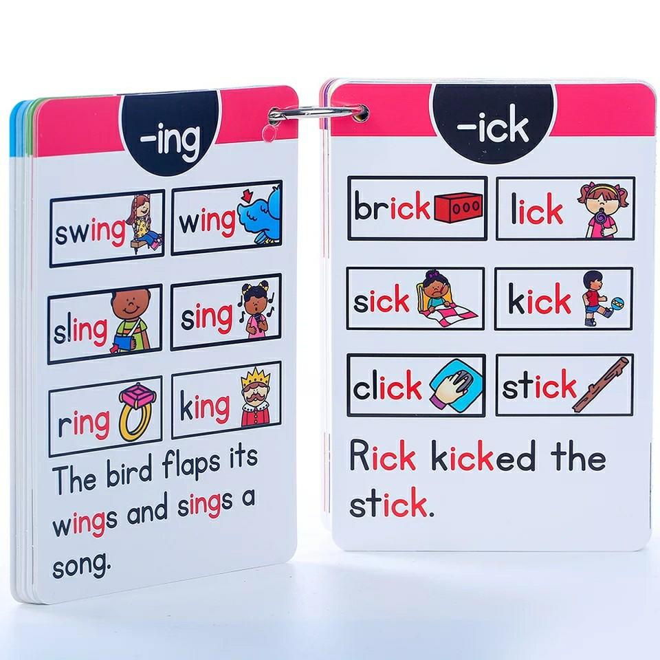Montessori phonics flash card, Hobbies & Toys, Books & Magazines ...