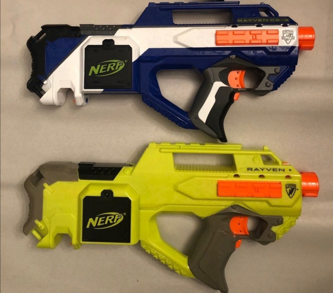 Nerf Rayven modded, Babies & Kids, Toys & Walkers on Carousell