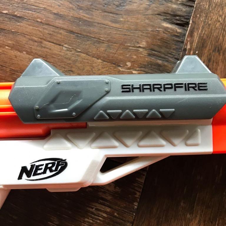 Nerf Sharpfire, Hobbies & Toys, Toys & Games on Carousell