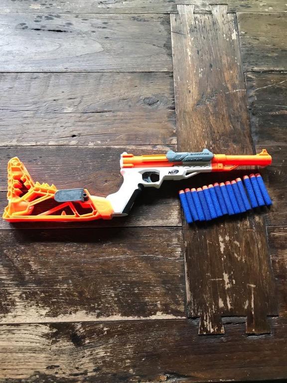 Nerf Sharpfire, Hobbies & Toys, Toys & Games on Carousell