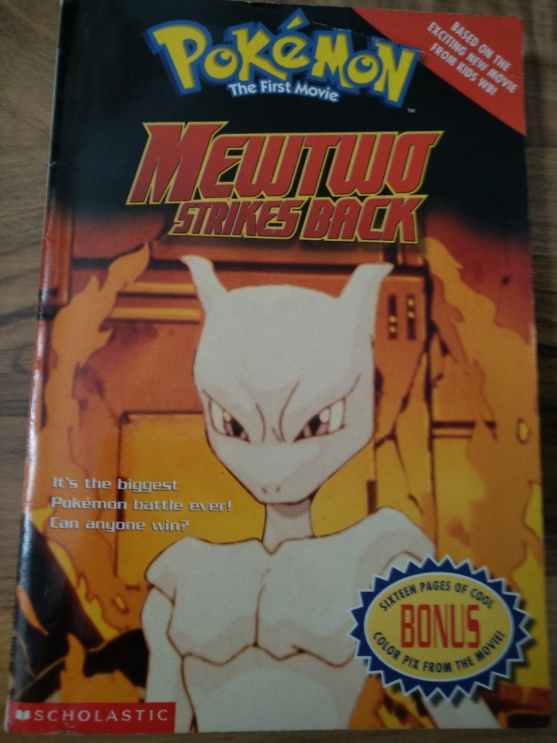 Pokemon Mewtwo strikes back, Hobbies & Toys, Books & Magazines, Fiction ...