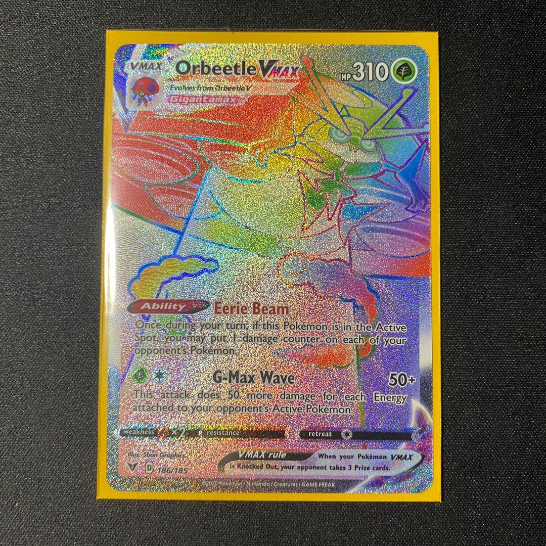 Pokemon Vivid Voltage Orbeetle VMAX RR, Zarude V, Ampharos V, Togekiss ...