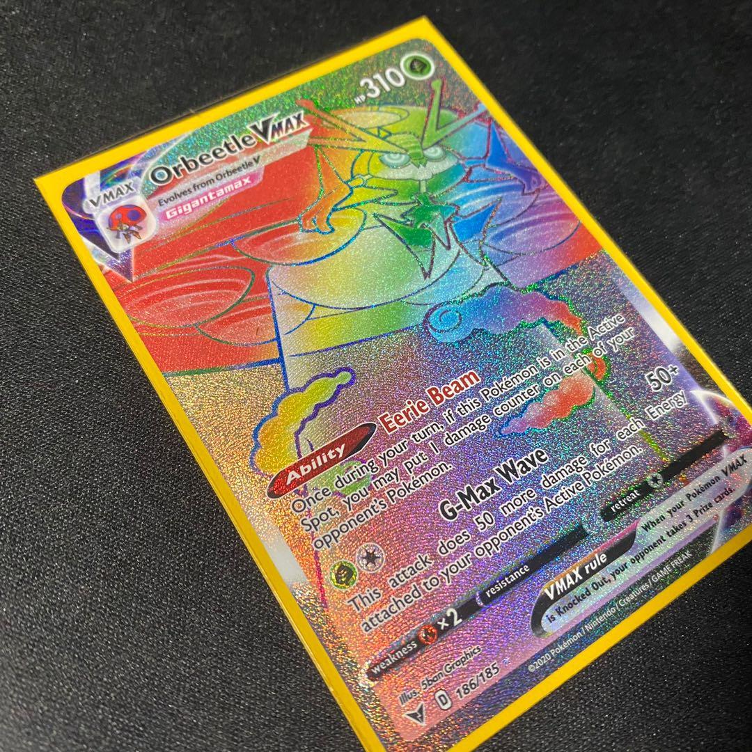 Pokemon Vivid Voltage Orbeetle VMAX RR, Zarude V, Ampharos V, Togekiss ...