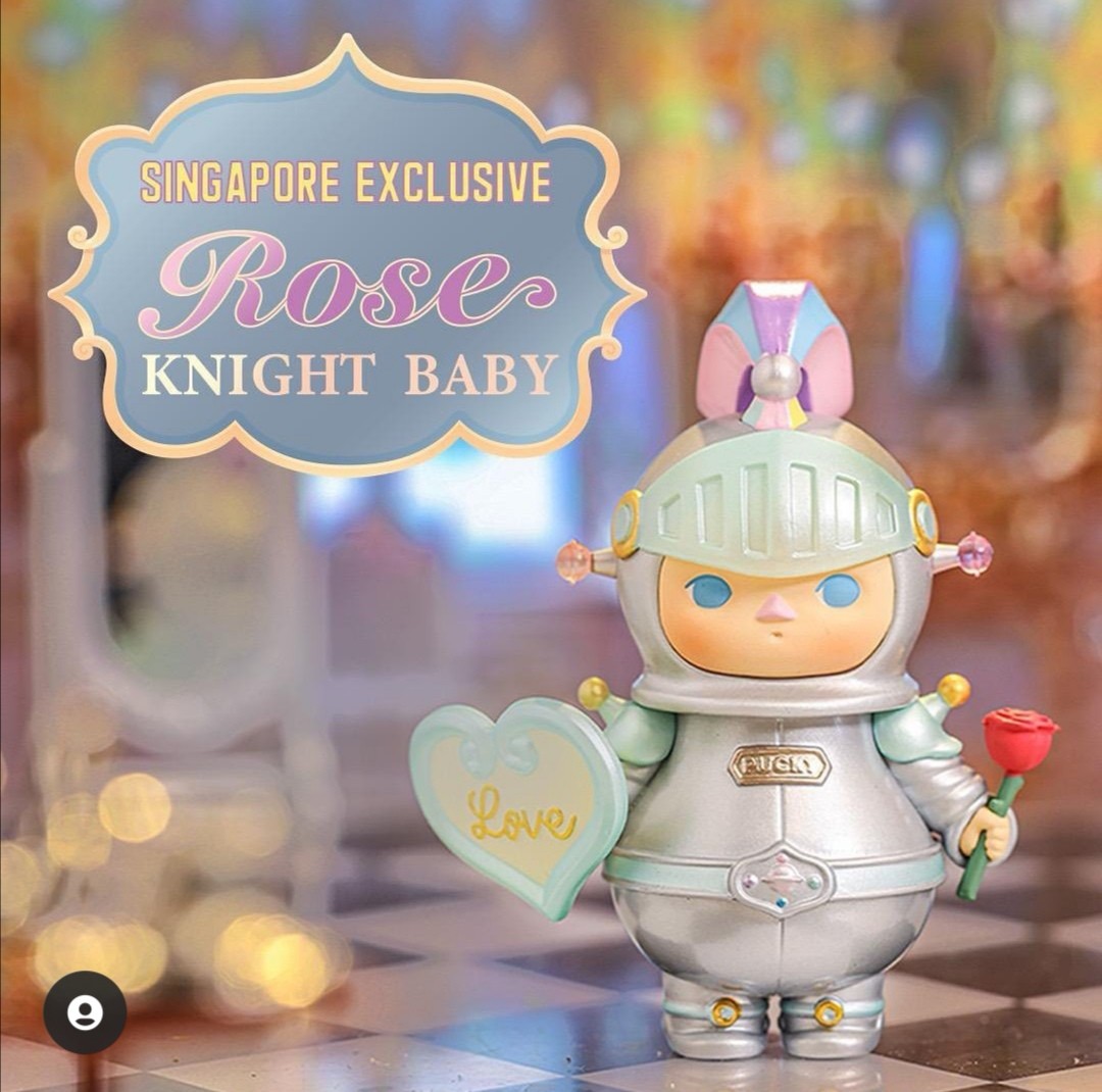 Pop Mart Rose Knight Baby, Hobbies & Toys, Toys & Games on Carousell