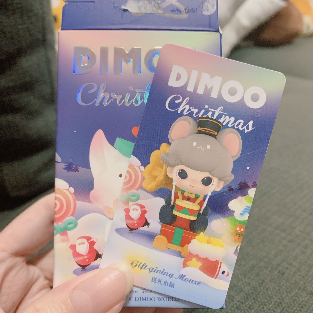 (Discontinued Series) Popmart Dimoo Christmas - Gift-Giving Mouse ...