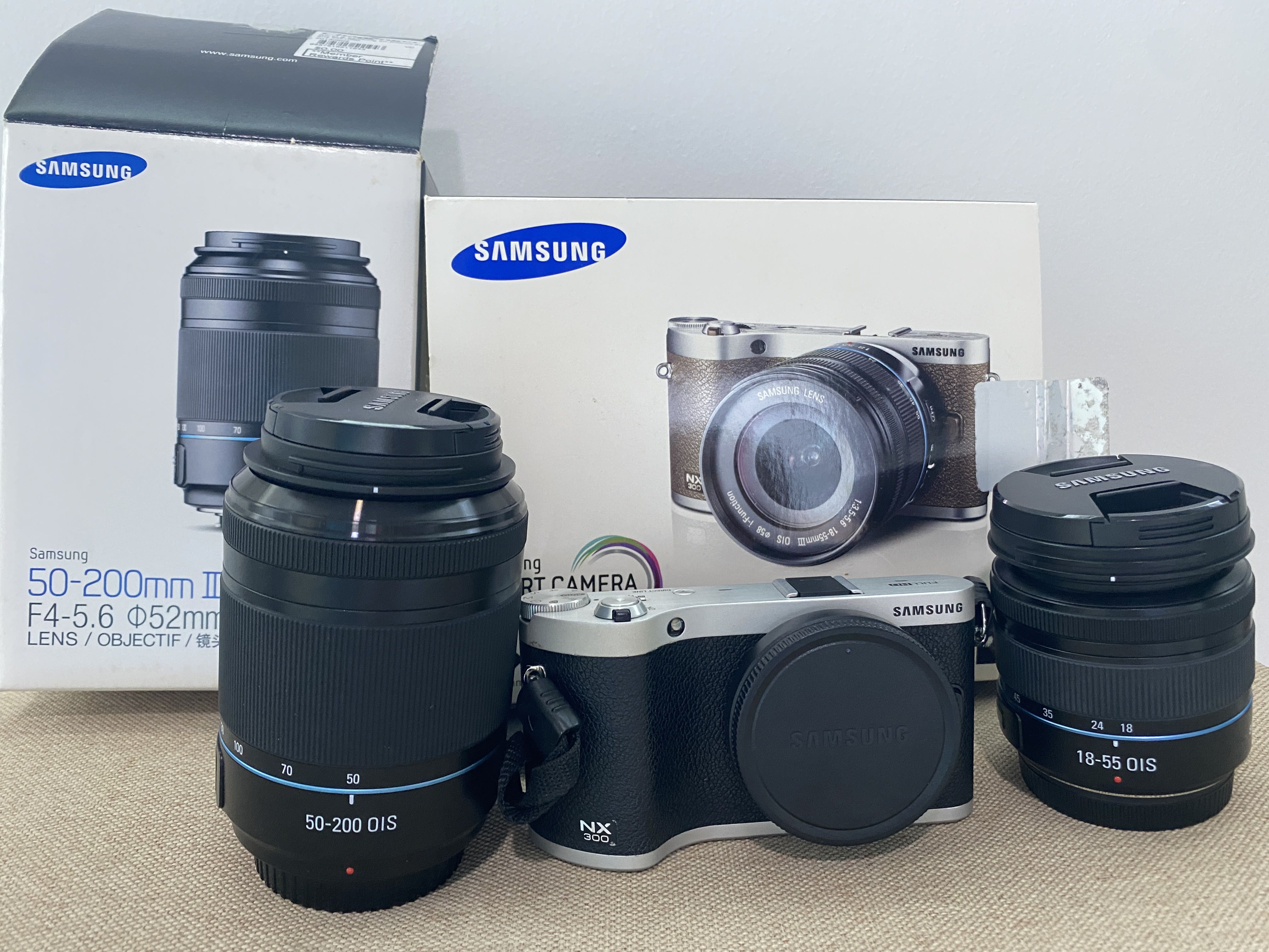 Samsung NX 300 mirrorless camera, Photography, Cameras on Carousell