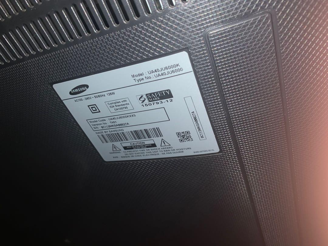 Samsung TV - 36” x 21” on Carousell