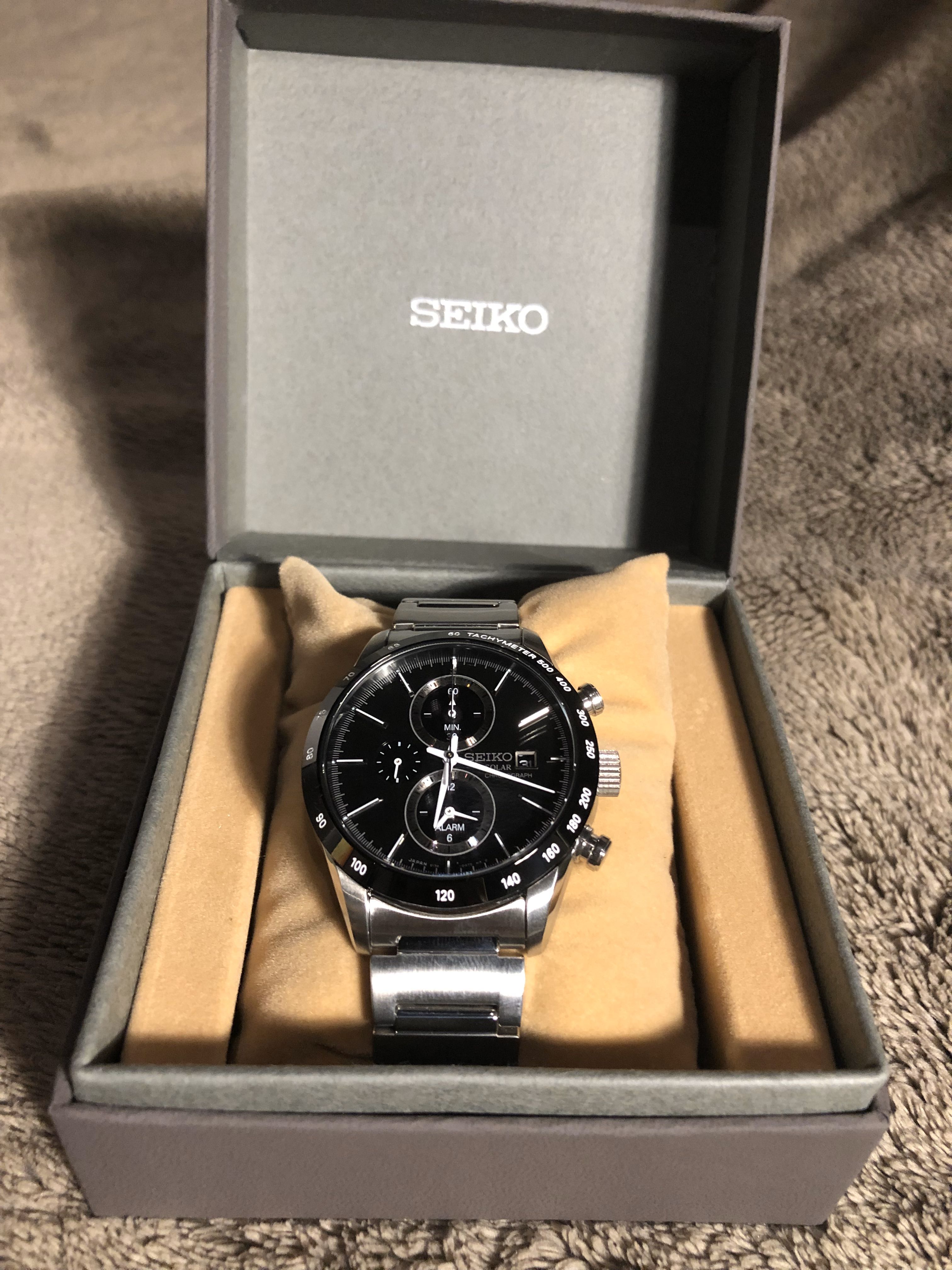 Seiko Solar Chronograph, Men's Fashion, Watches & Accessories, Watches ...