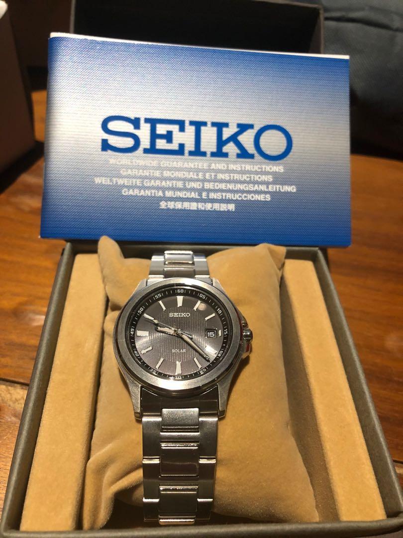 Seiko Solar watch, Men's Fashion, Watches & Accessories, Watches on ...