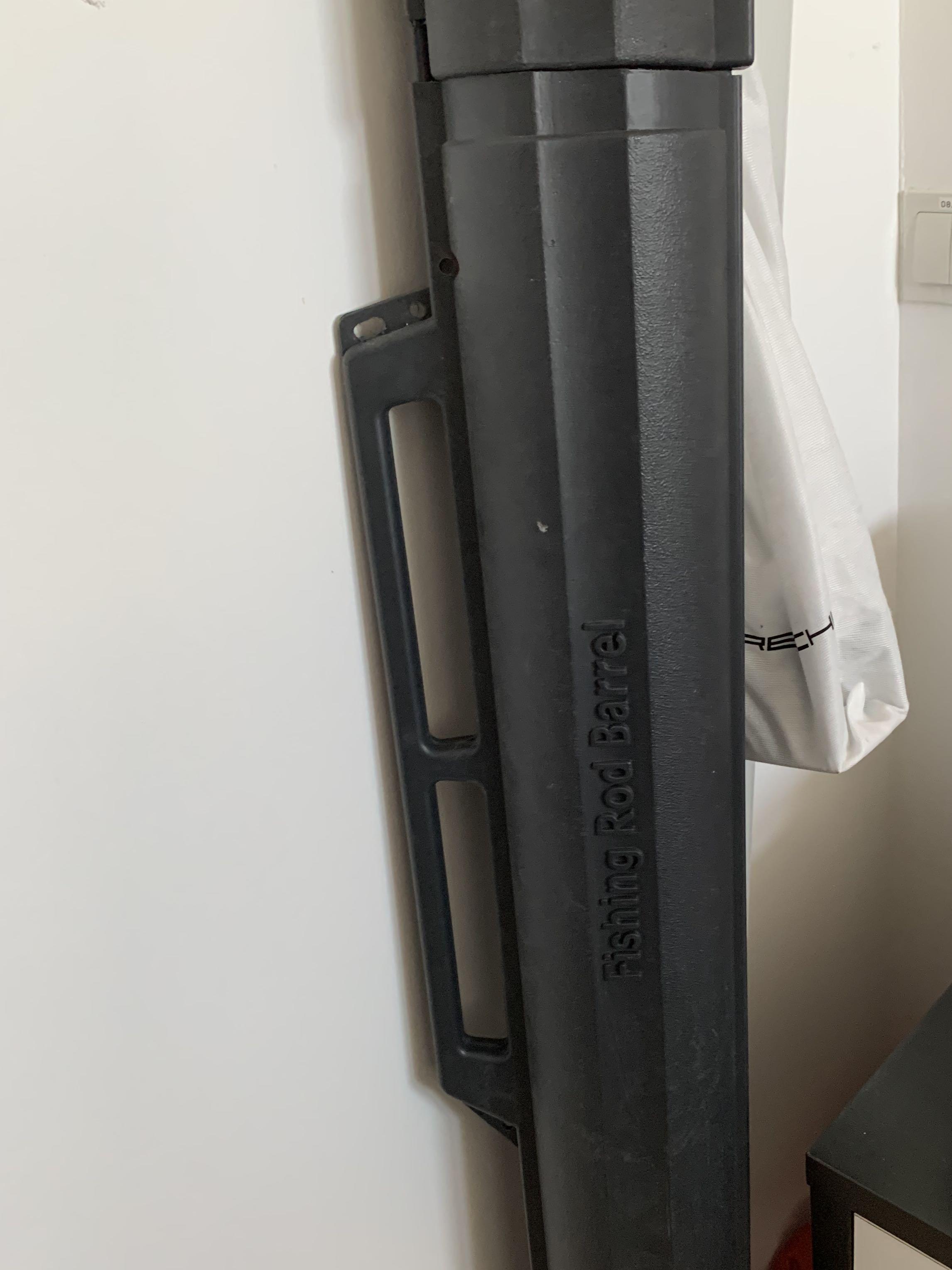 Shimano Fishing Rod Barrel and Tackle Box, Everything Else on Carousell