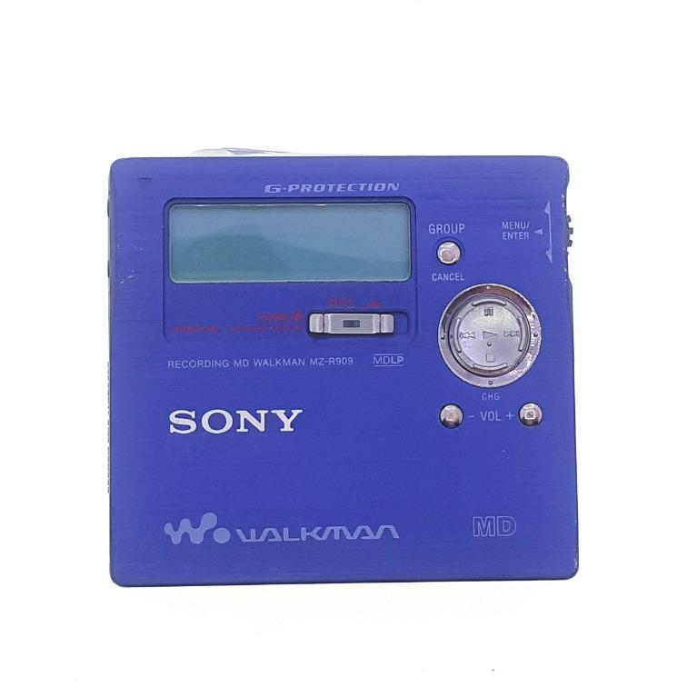 SONY MD Walkman MZ-R909 Portable MiniDisc Recorder & Player In ...
