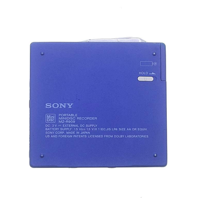 SONY MD Walkman MZ-R909 Portable MiniDisc Recorder & Player In ...