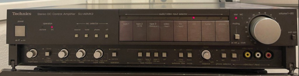 TECHNICS SU-A6MK2 PRE-AMPLIFIER, Audio, Other Audio Equipment on Carousell