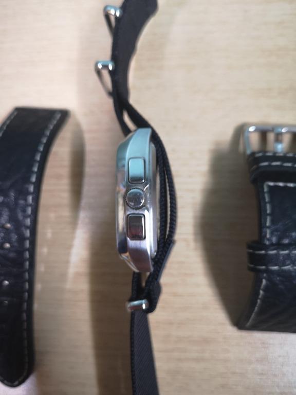 Timex Indiglo T22262 Square Chronograph Watch (Monaco Homage), Men's ...