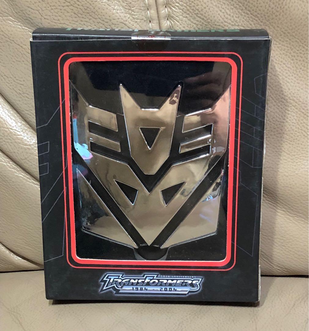 Transformers 3D Decepticon Logo Symbol Car Sticker Badge (Brand New ...