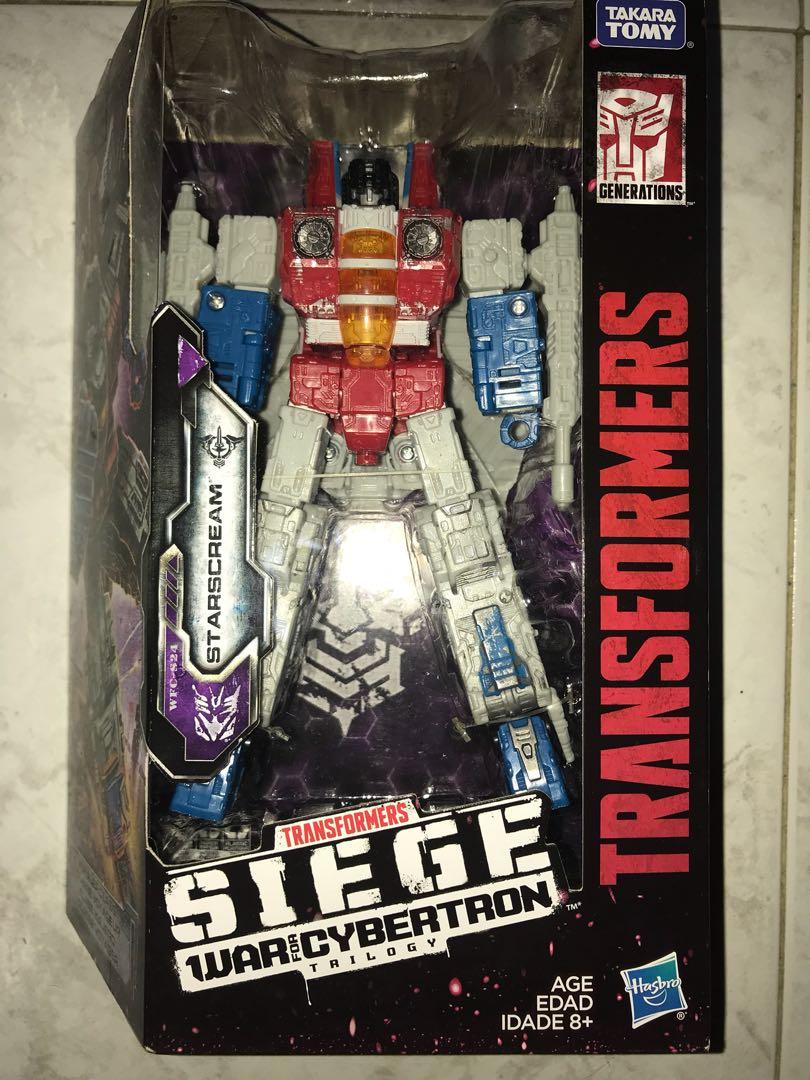 Transformers Siege Starscream, Hobbies & Toys, Toys & Games on Carousell