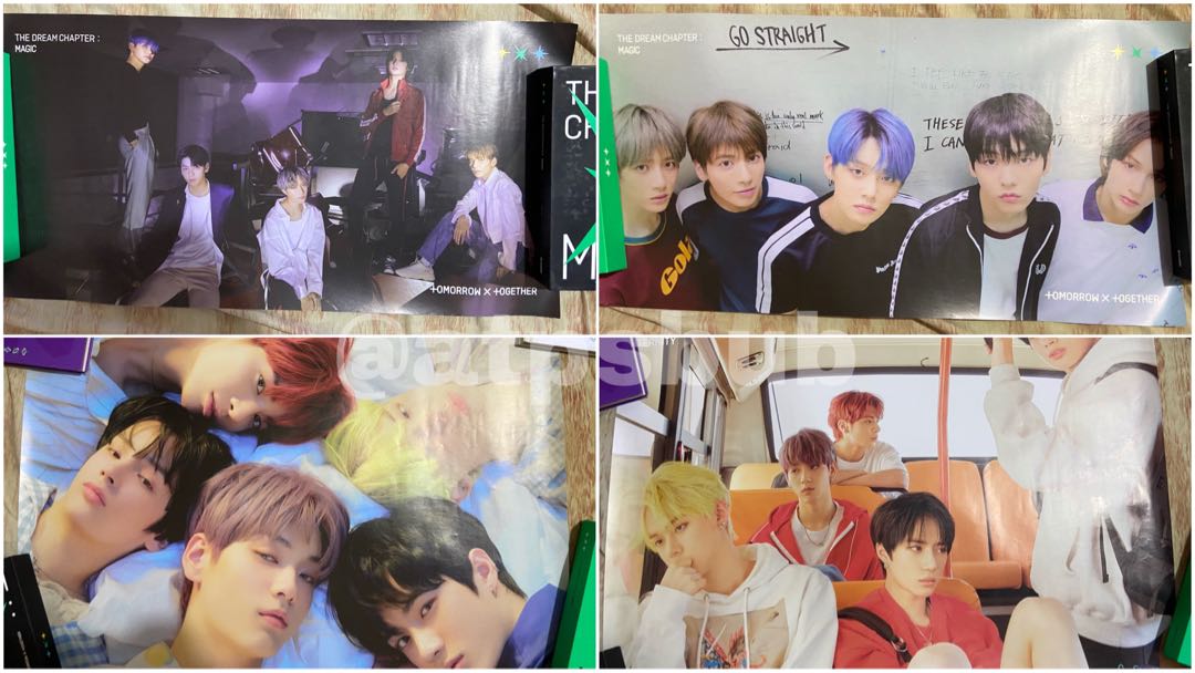 TXT Official Posters from The Dream Chapter TDC Magic and Eternity ...