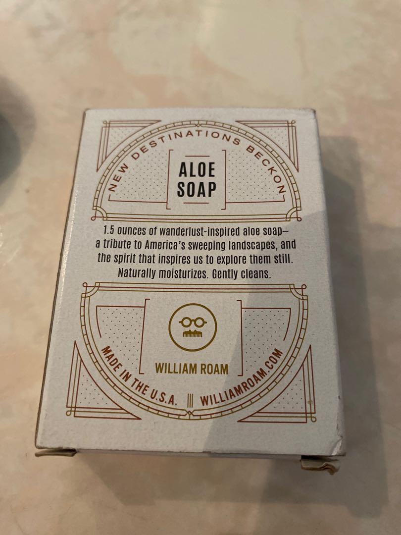 William Roam STEAM Charcoal and Aloe Soap, Beauty & Personal Care, Bath ...