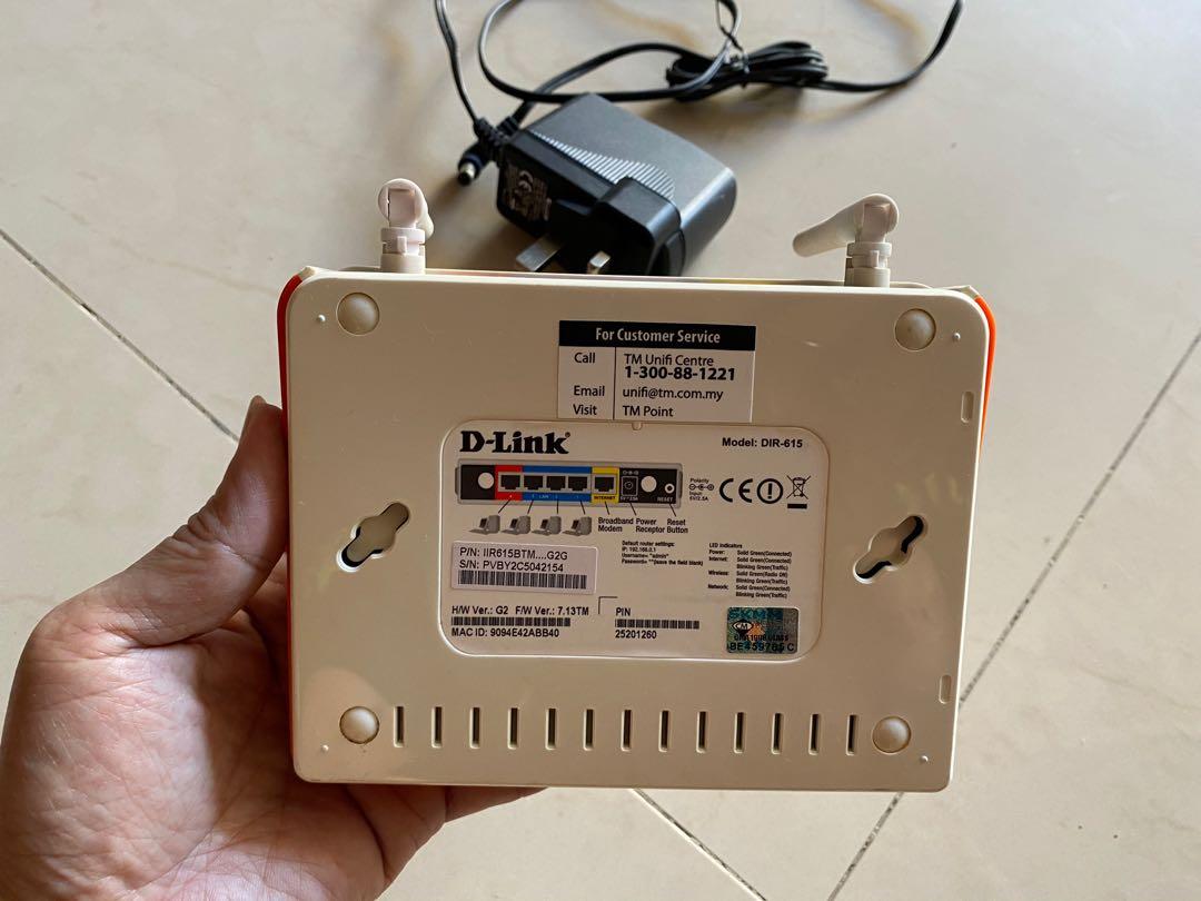 Wireless TM Unifi Modem Router Adsl, Computers & Tech, Parts ...