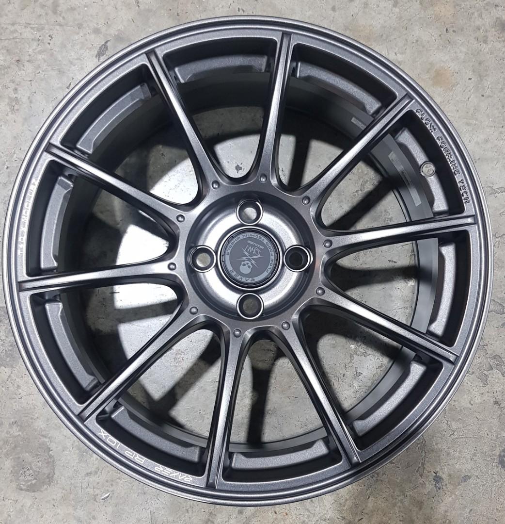 17"RAXER RP10X Flow Forming, Car Accessories, Tyres & Rims on Carousell