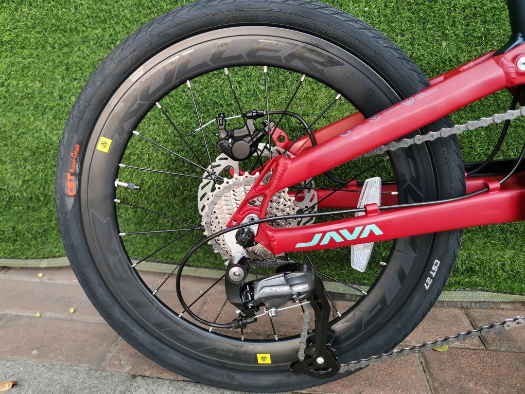 2021 最新款 車架平焊版 JAVA NEO2 9S 20吋 綫拉 油剎 鋁合金 折叠車 送前後蛙燈叮叮, 運動產品, 單車及配件, 單車 ...