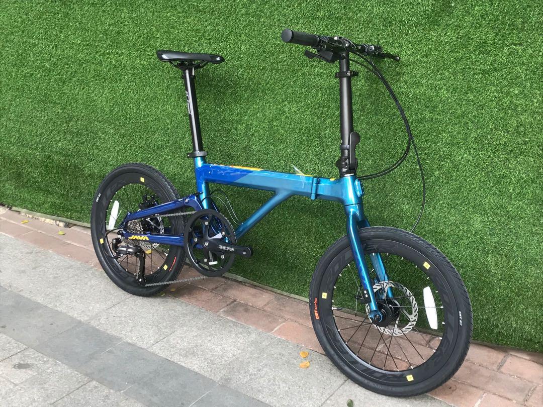 2021 最新款 車架平焊版 JAVA NEO2 9S 20吋 綫拉 油剎 鋁合金 折叠車 送前後蛙燈叮叮, 運動產品, 單車及配件, 單車 ...