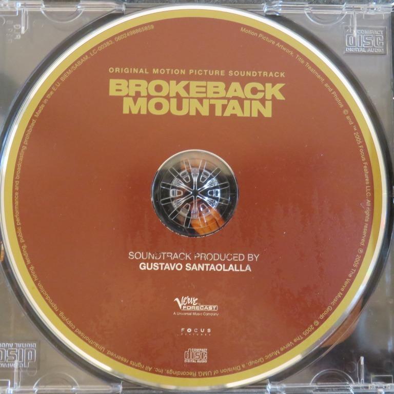 李安 作品．斷背山 BROKEBACK MOUNTAiN 電影原聲 CD ost (05年 made in GERMANY), 興趣及遊戲 ...