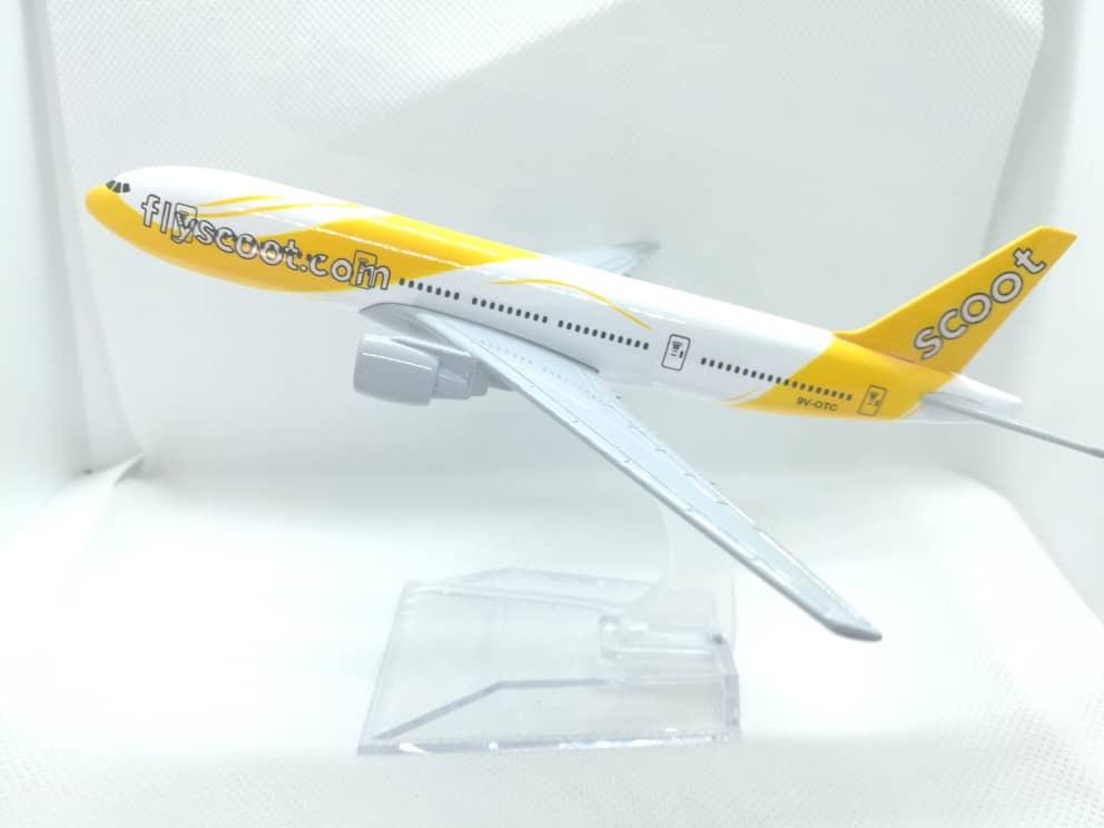 Aeroplane Model Scoot Singapore, Hobbies & Toys, Collectibles ...