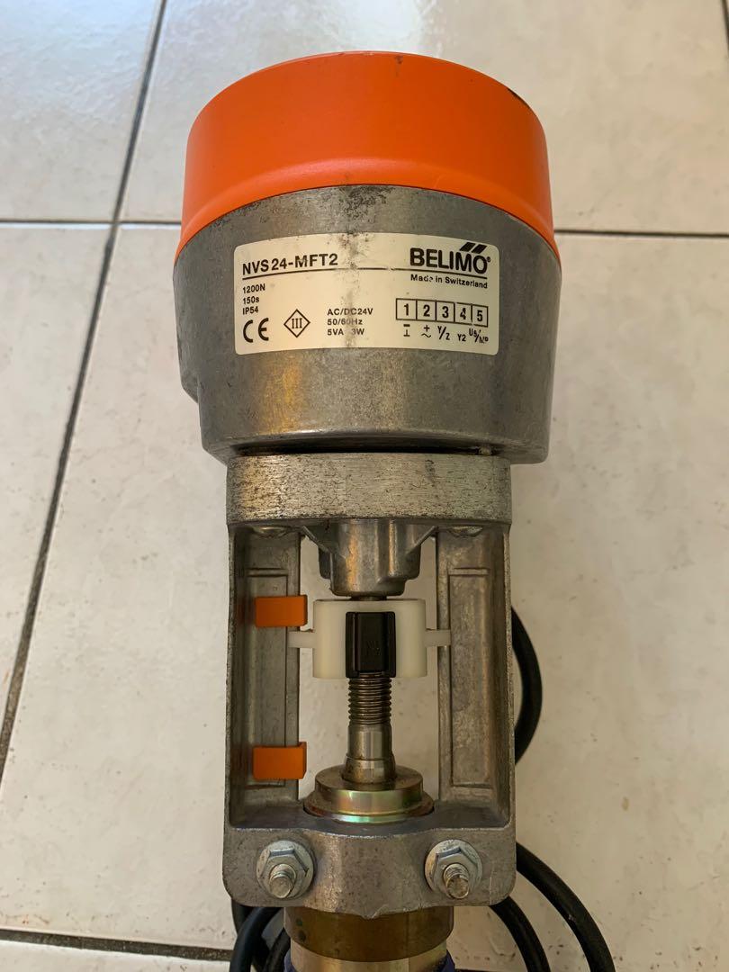 Belimo Made in Switzerland Control Valte with linear Actuator ...