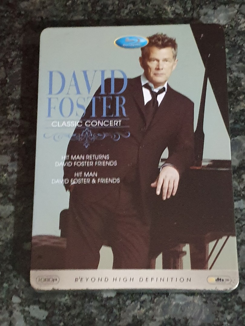 Blu Ray David Foster double cd imported, Hobbies & Toys, Music & Media ...