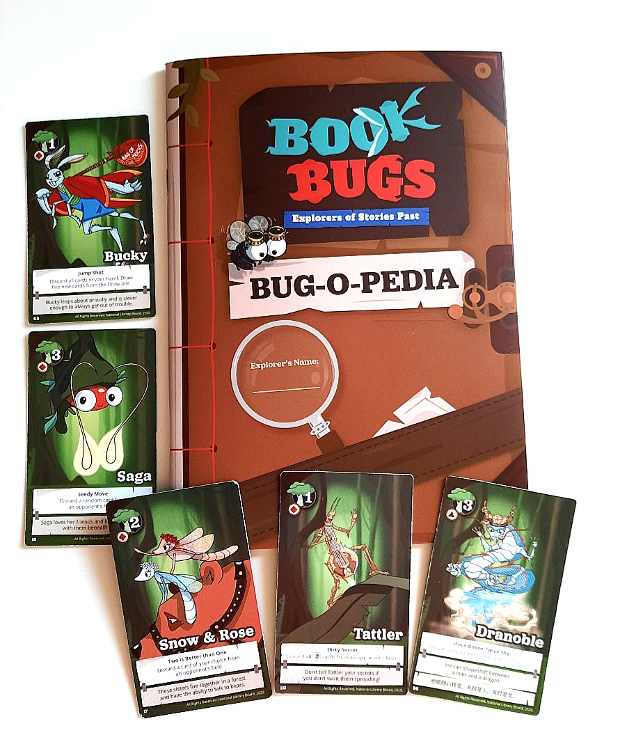 Book Bugs 3 Card Set A + Bug-O-Pedia(includes mailing), Hobbies & Toys ...