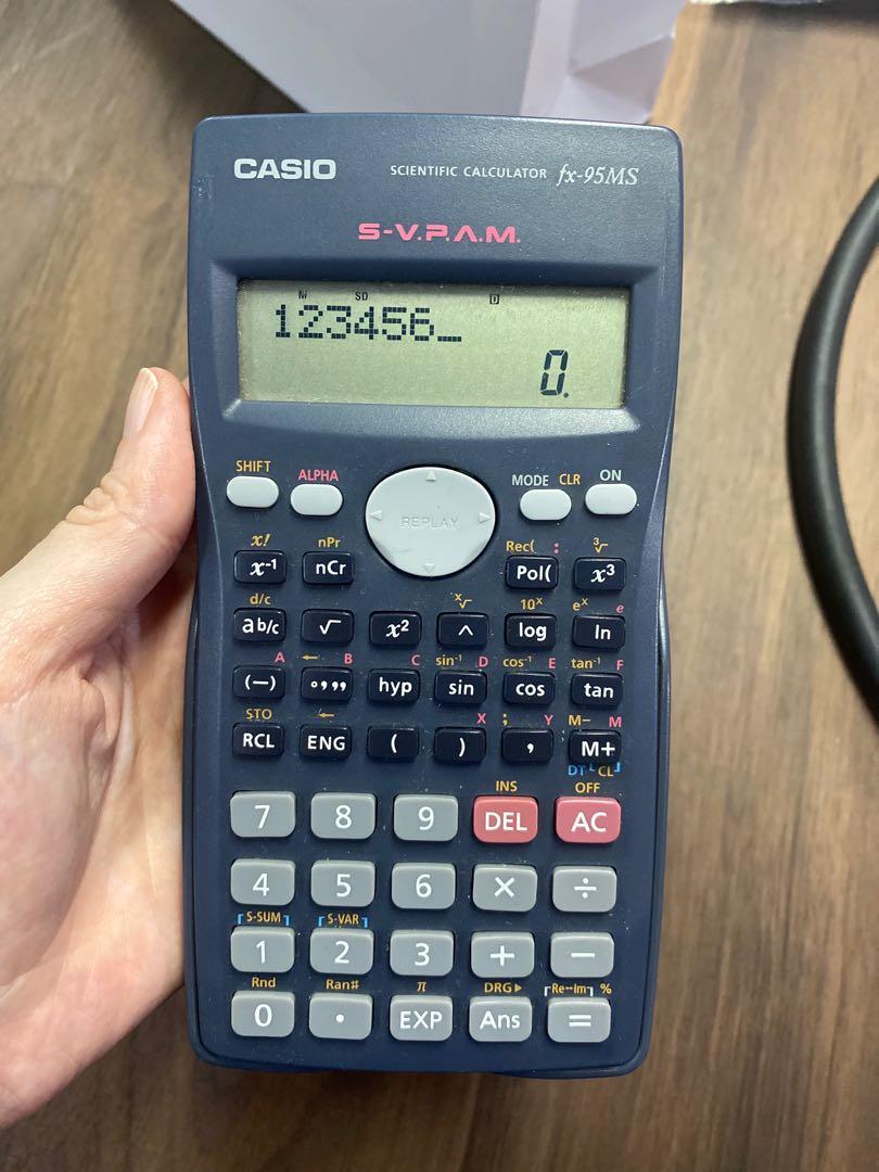 Casio scientific calculator fx-95MS, Hobbies & Toys, Books & Magazines ...