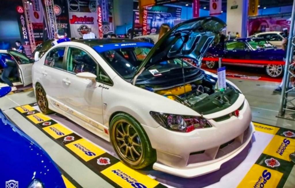 Civic FD Spoon Front Bumper, Car Accessories, Accessories on Carousell