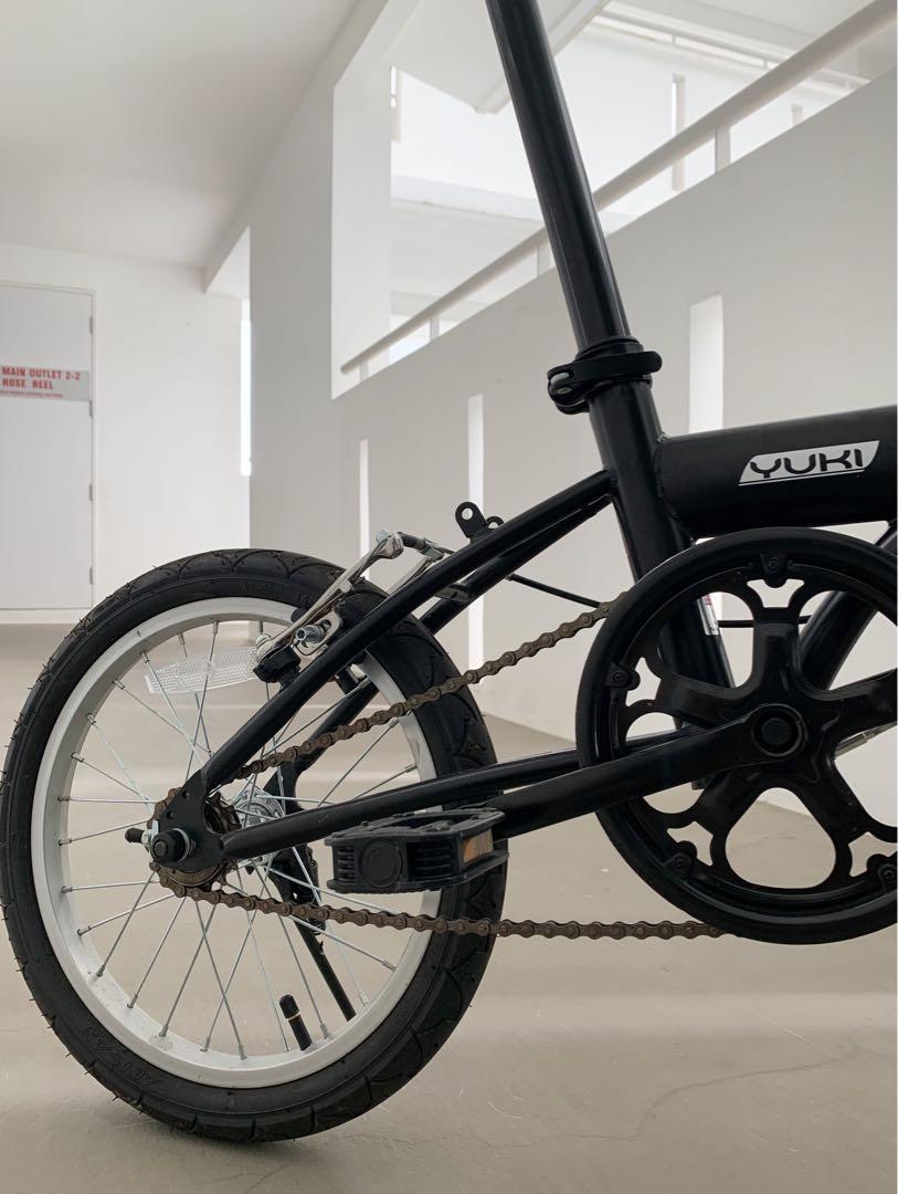 Dahon Yuki KT610 16” Folding Bicycle, Sports Equipment, Bicycles ...