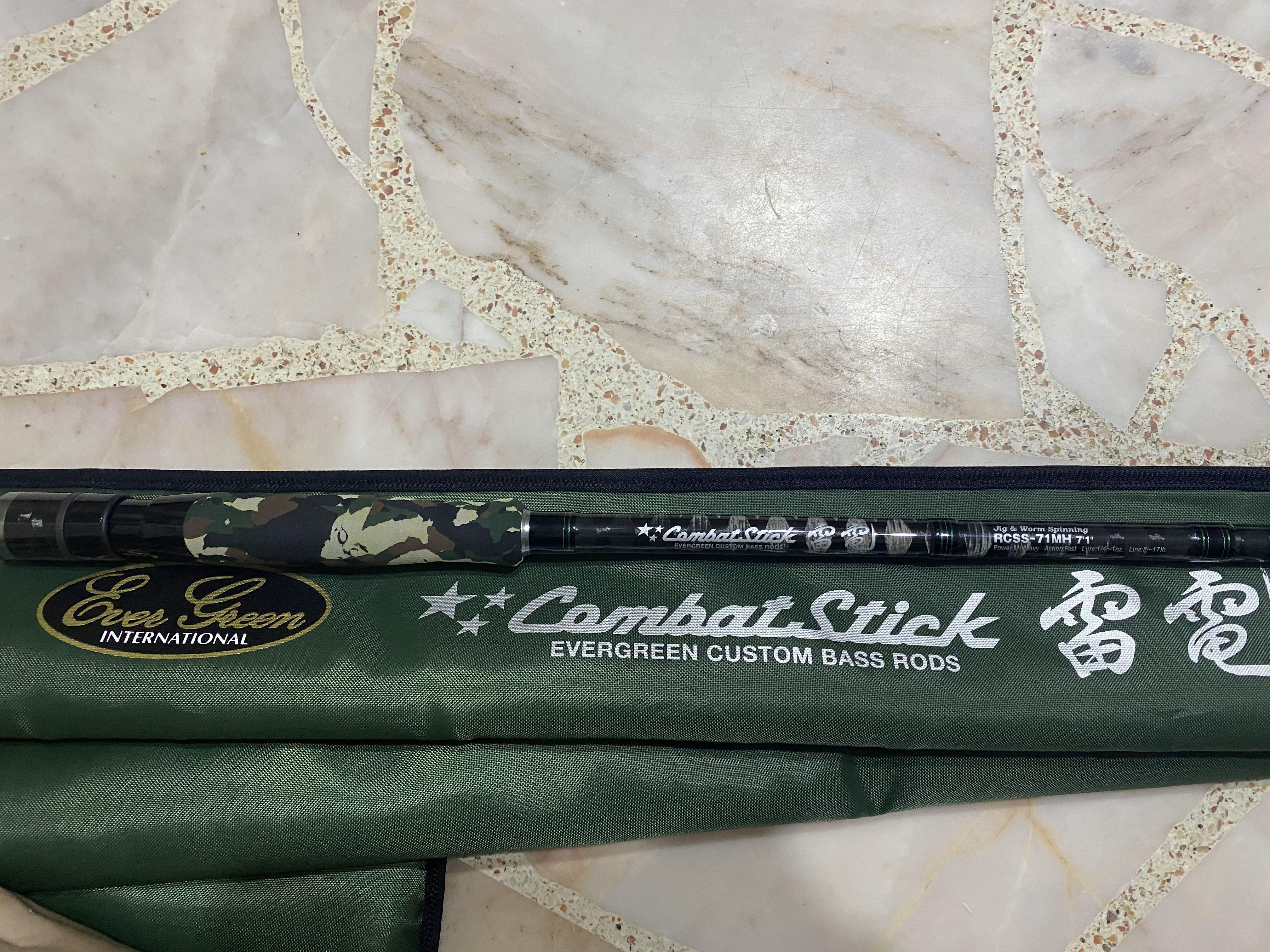 Evergreen Combat Stick RCSS-71MH, Sports Equipment, Fishing on Carousell