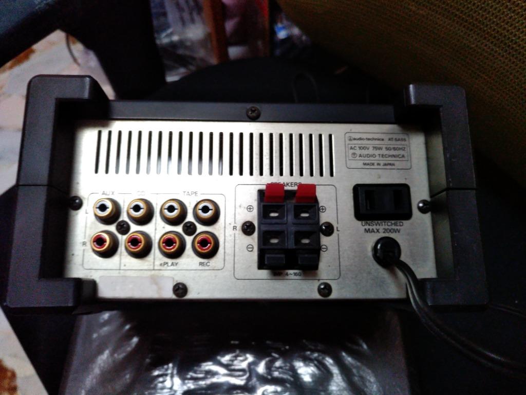 (fixed price, collect only at 460405) audio technica AT-SA55 small form factor class AB ...