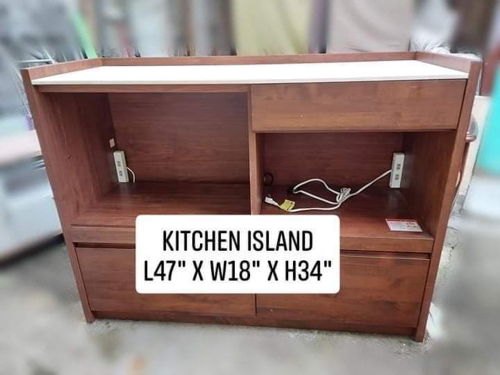 GRANITE TOP KITCHEN CABINET, Furniture & Home Living, Furniture ...