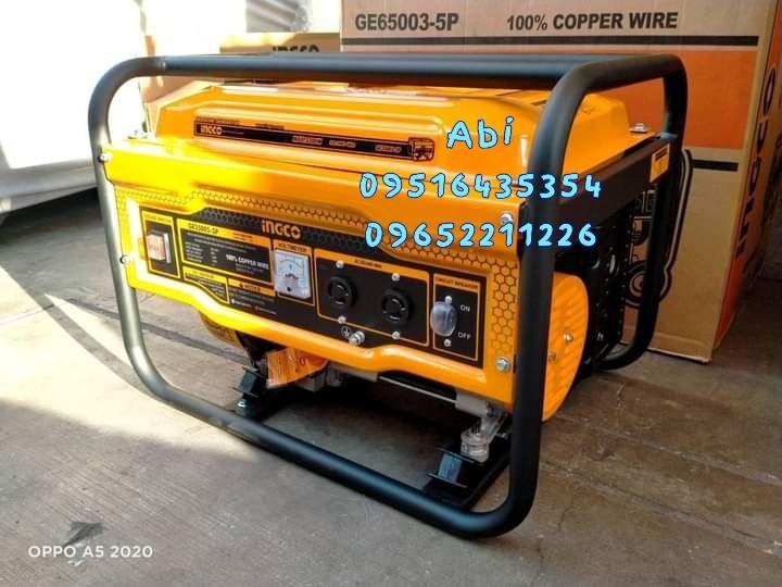 INGCO GE35005-5P 3.5kva Portable Gasoline Generator Set, Commercial ...
