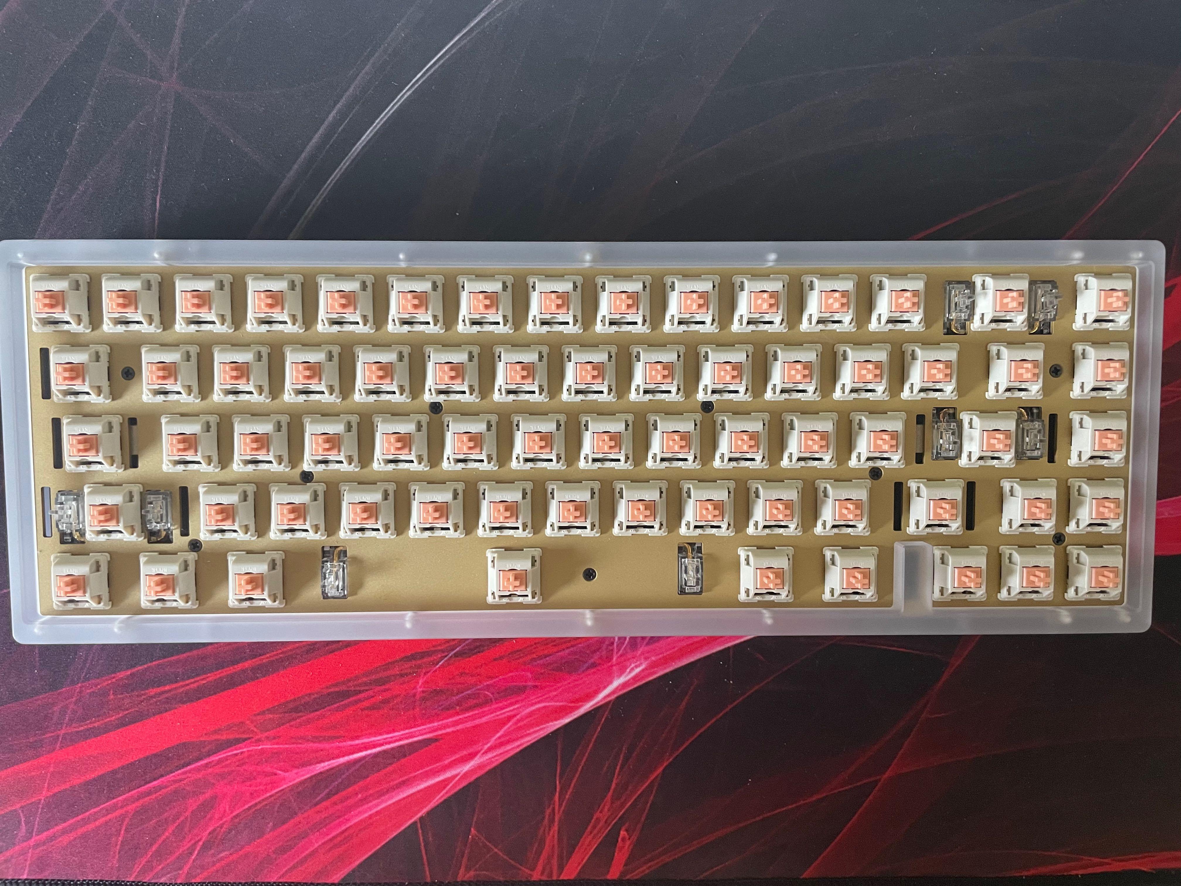 [PRICE REDUCED] KBD67 MKii/MK2 Polycarbonate Hotswappable Keyboard ...