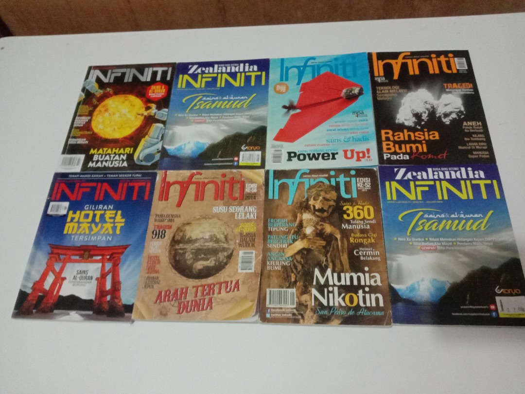 Koleksi Majalah Infiniti & Mastika, Hobbies & Toys, Books & Magazines ...
