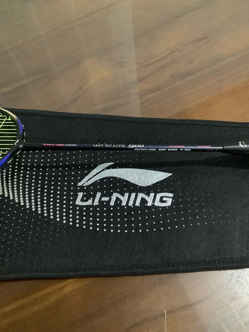 Latest LI-NING WIND LITE 900 Badminton Racket, Sports Equipment, Sports ...