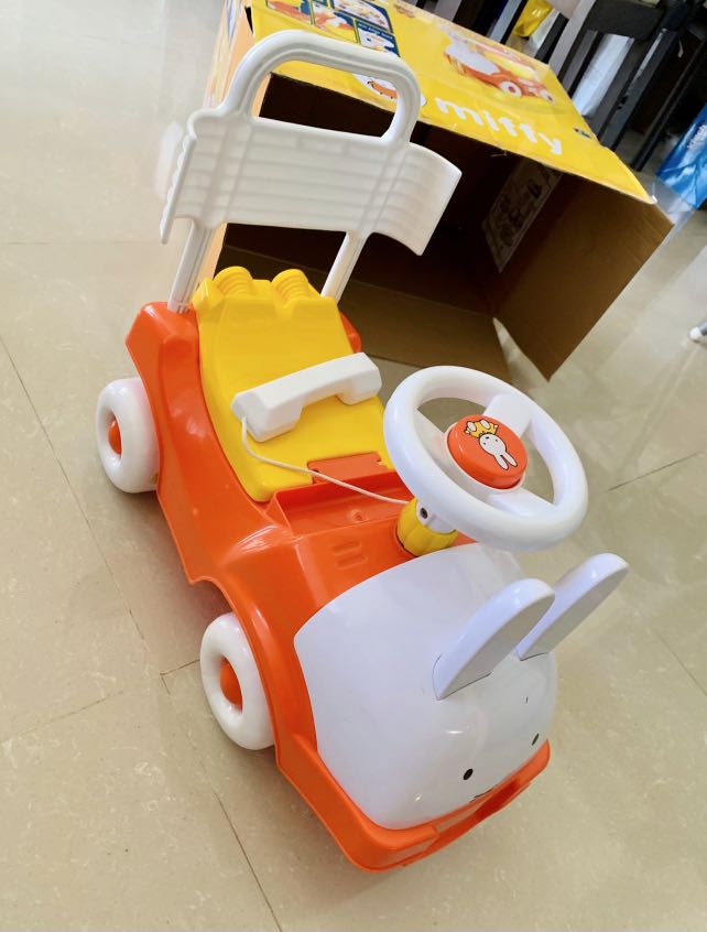 Miffy the Rabbit Toddlers’ First Car ride, Babies & Kids, Infant ...