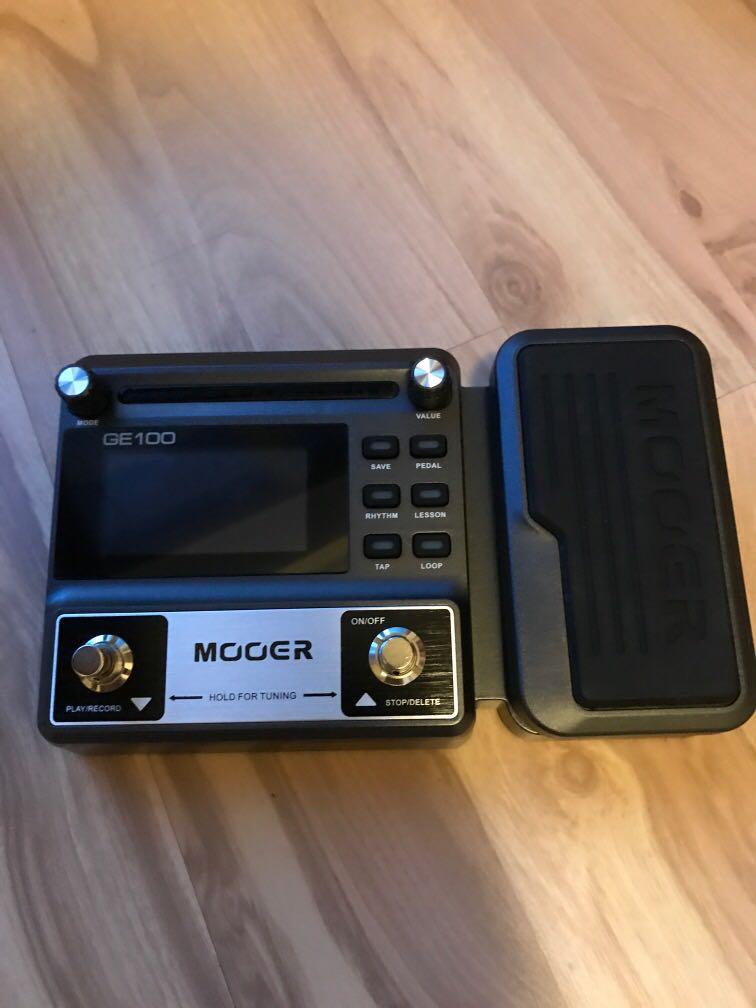 Mooer GE100 effects, Hobbies & Toys, Music & Media, Music Accessories ...