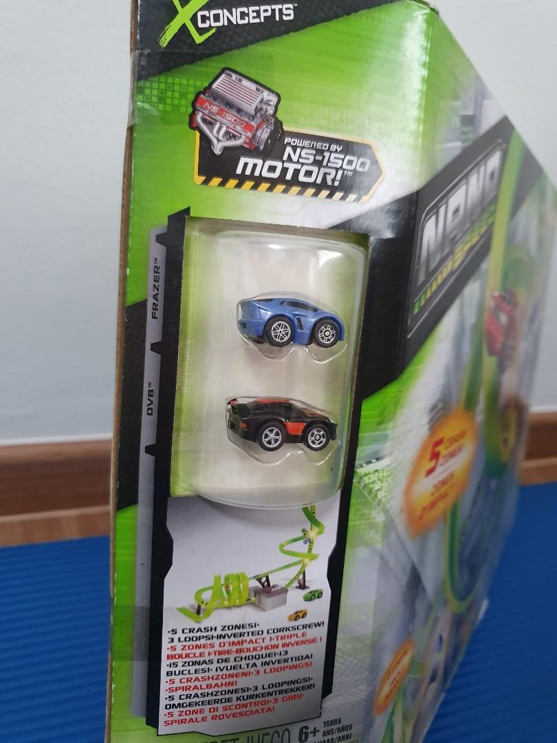 Nano Speed Super Vert Crash mini race car toy set, Hobbies & Toys, Toys ...