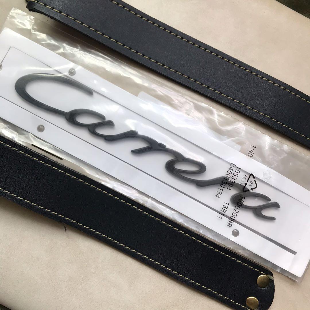 New Porsche Carrera 911 rear emblem logo satin black 997 991 996 993 ...