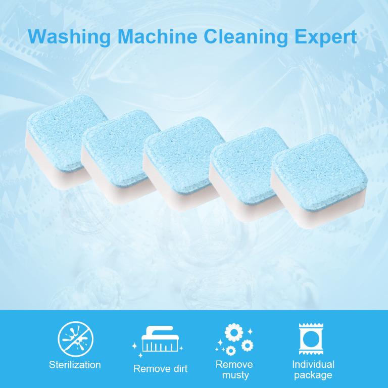 ODOROKU 30 Cubes Washing Machine Cleaner Effervescent Tablet ...
