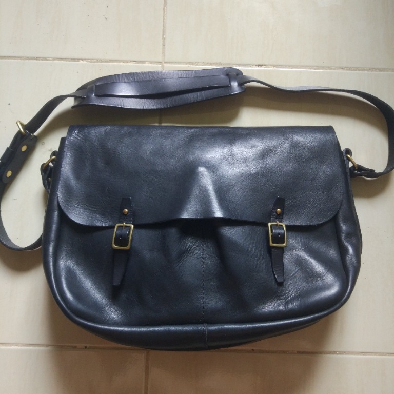Organ full leather bag, Luxury, Bags & Wallets on Carousell